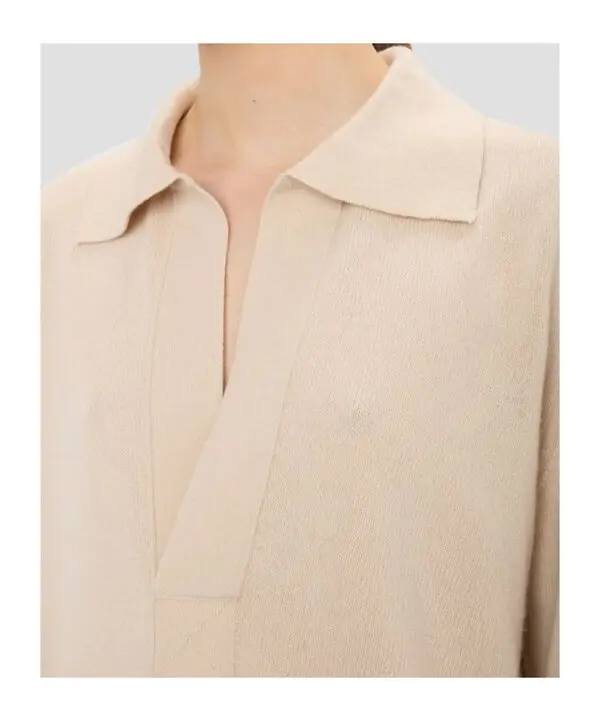 Victoria Beckham Long-sleeve Polo Shirt