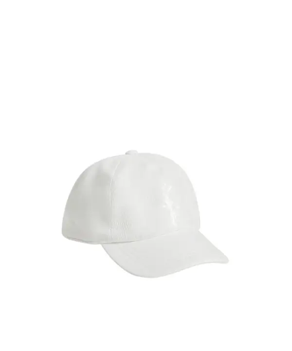 Brunello Cucinelli Sequin-embellished Cap - White