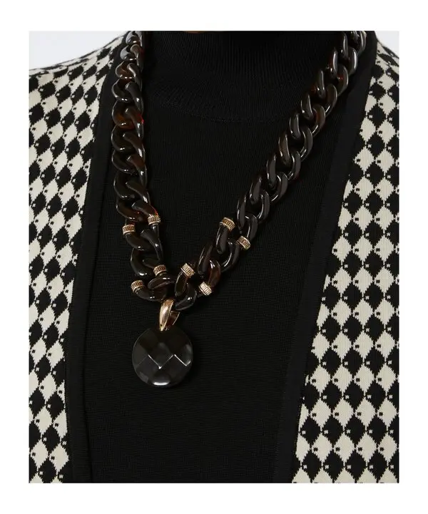 Max Mara Chain Pendant Necklace