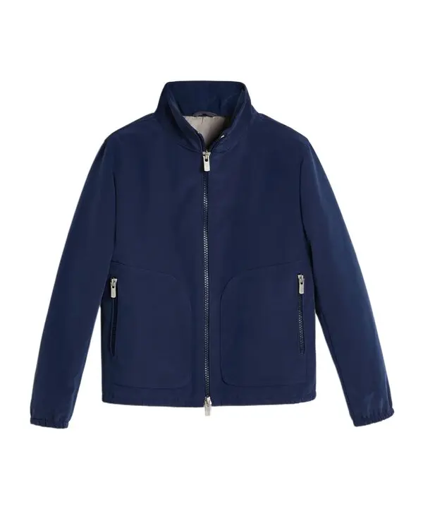 Brunello Cucinelli Logo-print Bomber Jacket