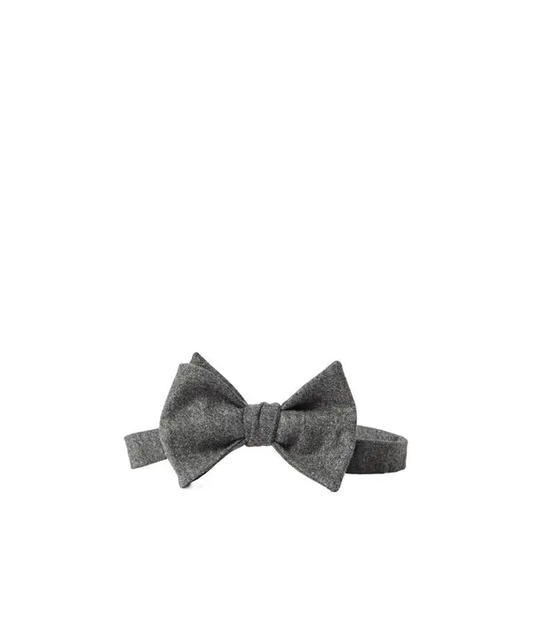 Brunello Cucinelli Flannel Bow Tie