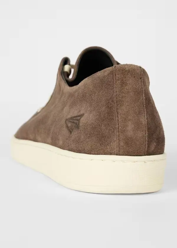 Paul Smith Dark Taupe Suede Tripp Trainers
