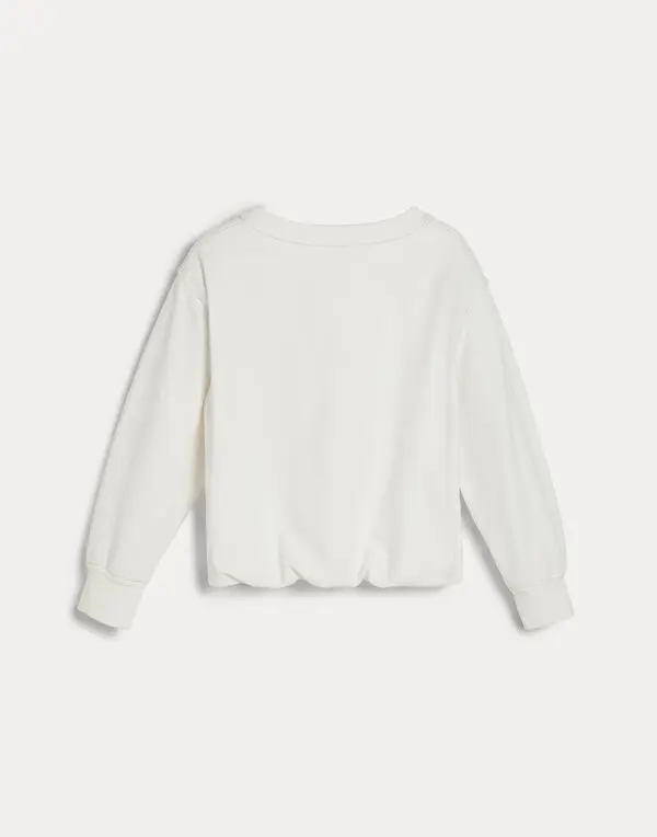 Brunello Cucinelli Logo Detail Sweatshirt - White