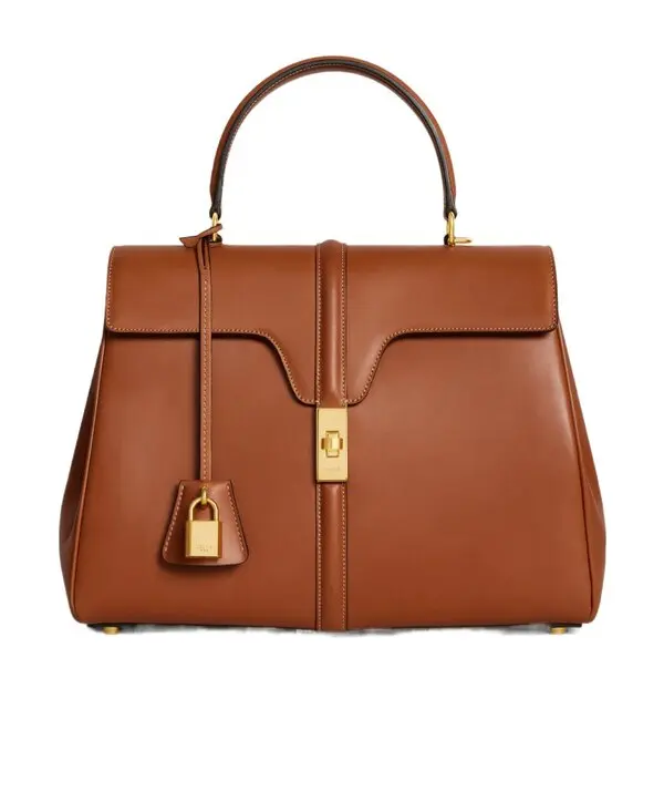 Celine Classique 16 Bag In Natural Calfskin