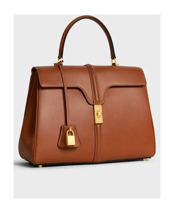 Celine Classique 16 Bag In Natural Calfskin