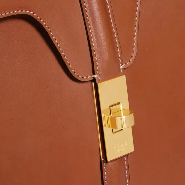 Celine Classique 16 Bag In Natural Calfskin