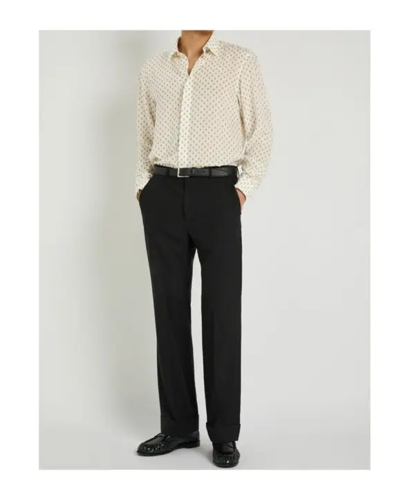 TOM FORD Paisley-print Silk Shirt