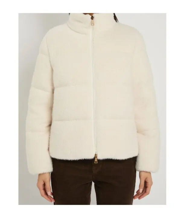 Moncler Mornas Padded Bouclé Jacket