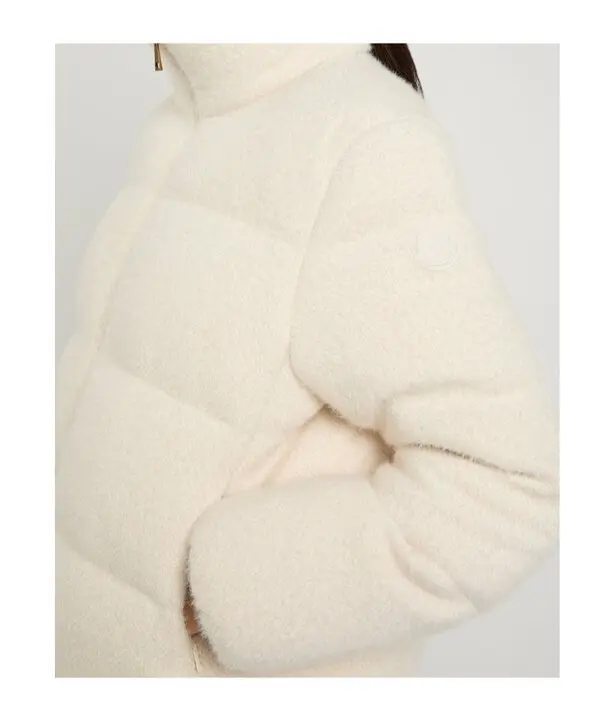 Moncler Mornas Padded Bouclé Jacket