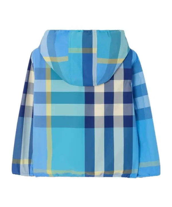 Burberry Reversible Check Nylon Hooded Jacket