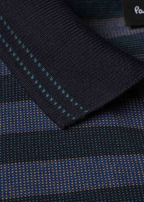 Paul Smith Striped Short-sleeved Polo Shirt