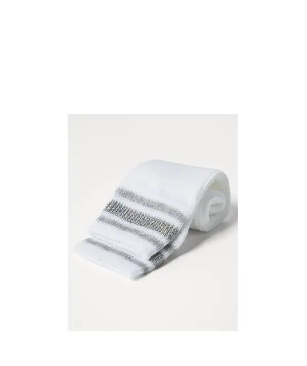Brunello Cucinelli Striped Ribbed Socks