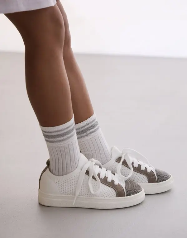 Brunello Cucinelli Striped Ribbed Socks
