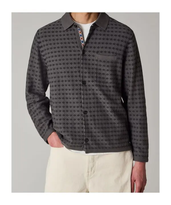 Paul Smith Patterned Knitted Shirt