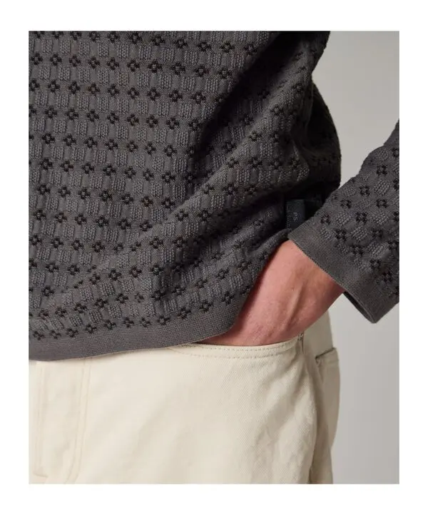 Paul Smith Patterned Knitted Shirt