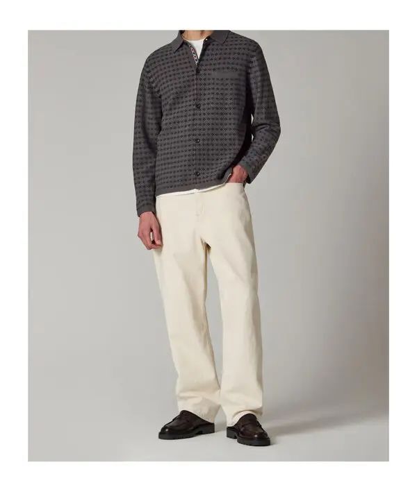 Paul Smith Patterned Knitted Shirt