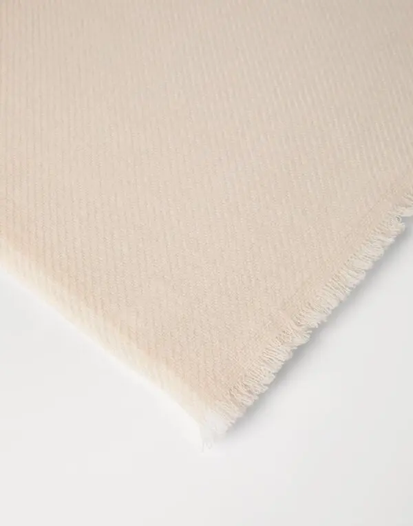 Brunello Cucinelli Logo-embroidered Scarf