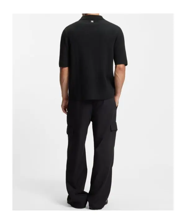 Hugo Boss Regular-fit Shirt With Ribbed Structure