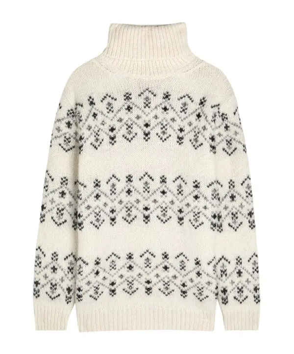 Moncler Fair Isle Alpaca-blend Jumper