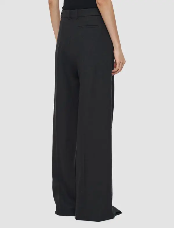 JOSEPH Alana Pleated-front Trousers