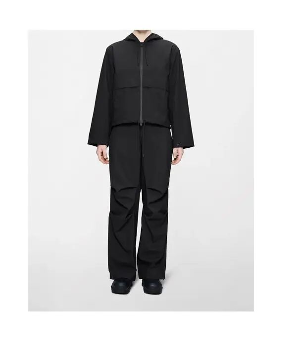 Rains Suva Hardshell Short String Jacket - Black