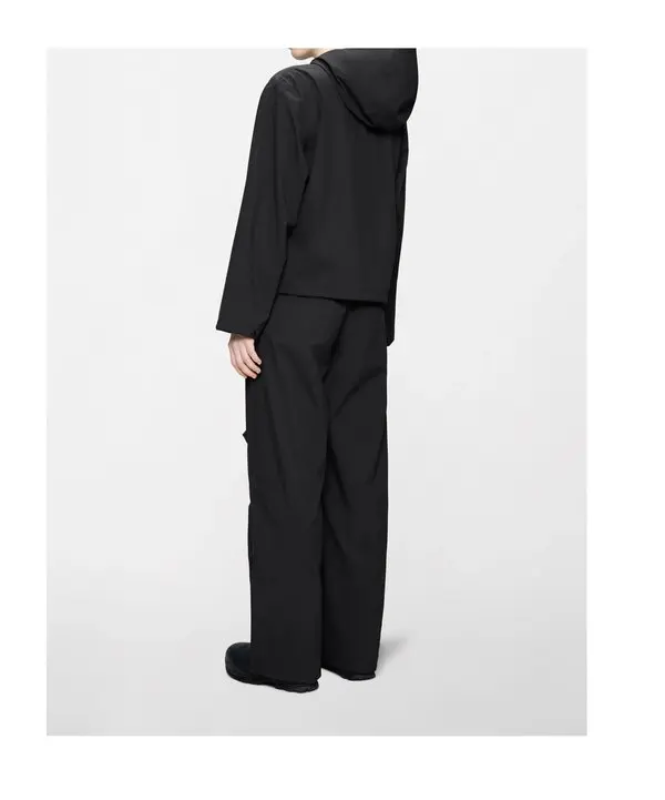 Rains Suva Hardshell Short String Jacket - Black