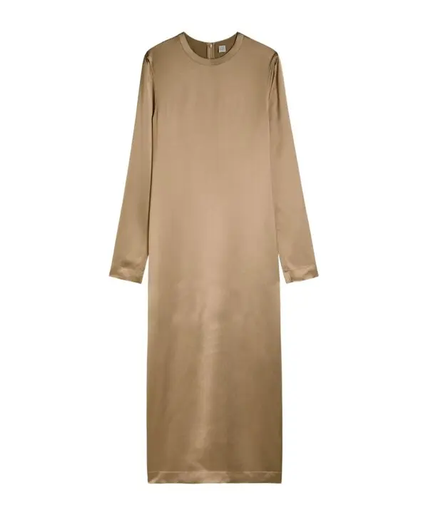 TOTEME Satin Midi Dress