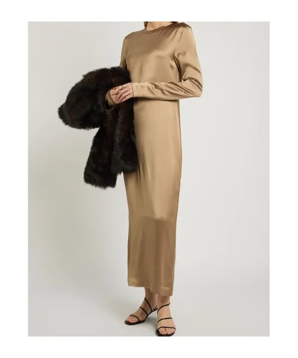 TOTEME Satin Midi Dress