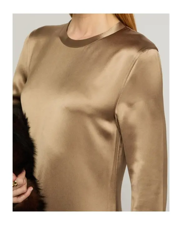 TOTEME Satin Midi Dress