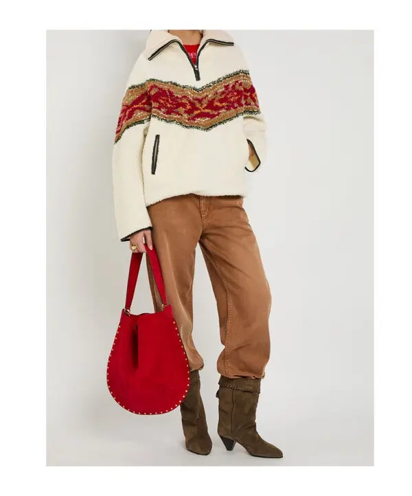 Isabel Marant Étoile Marner Jacquard Bouclé Sweatshirt