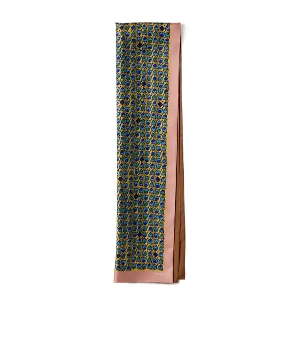 Miu Miu Printed Twill Scarf