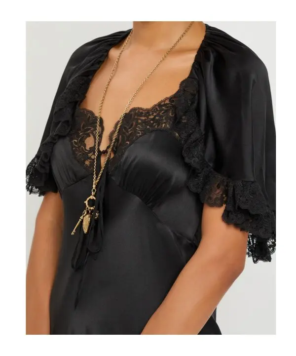 Chloé Cape-effect Silk Gown