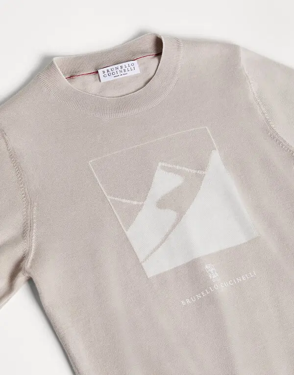 Brunello Cucinelli Knit-texture T-shirt