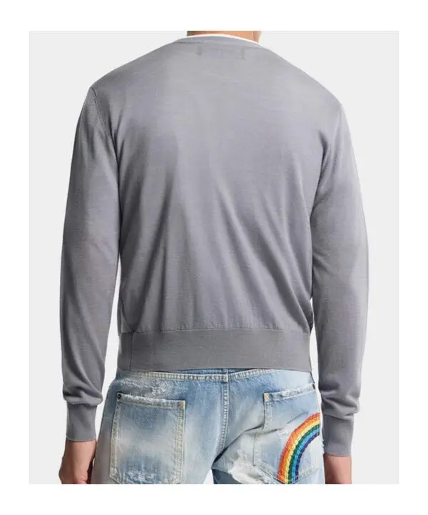 Dsquared2 V-neck Pocket Cardigan