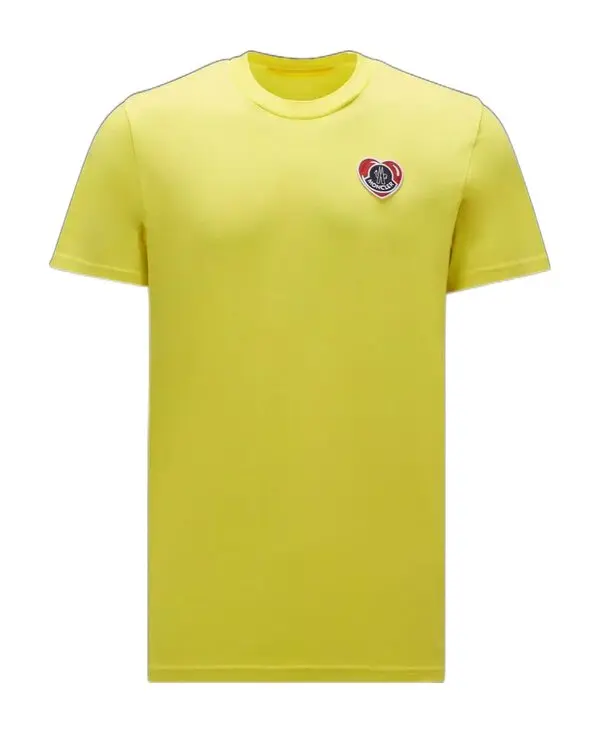 Moncler Logo Patch Crewneck T-shirt