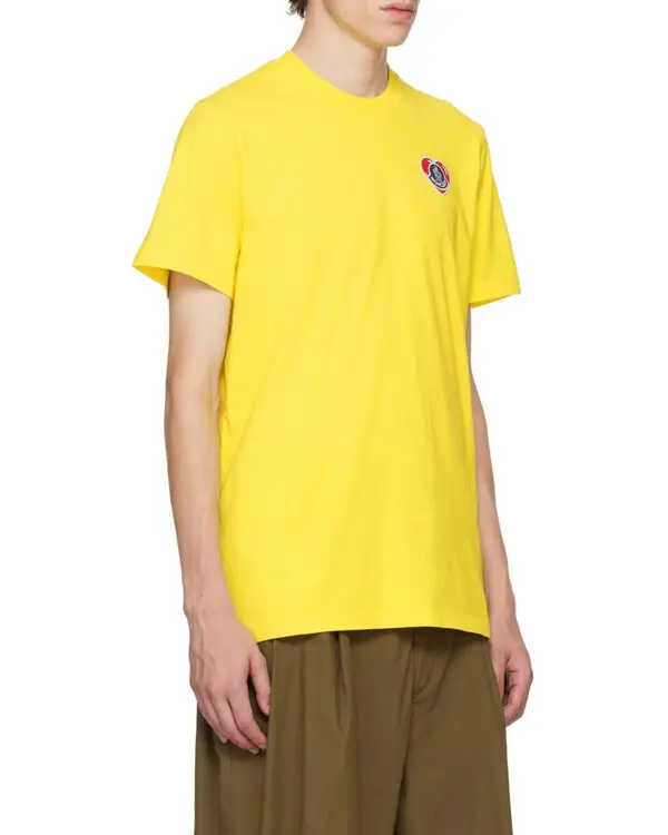 Moncler Logo Patch Crewneck T-shirt