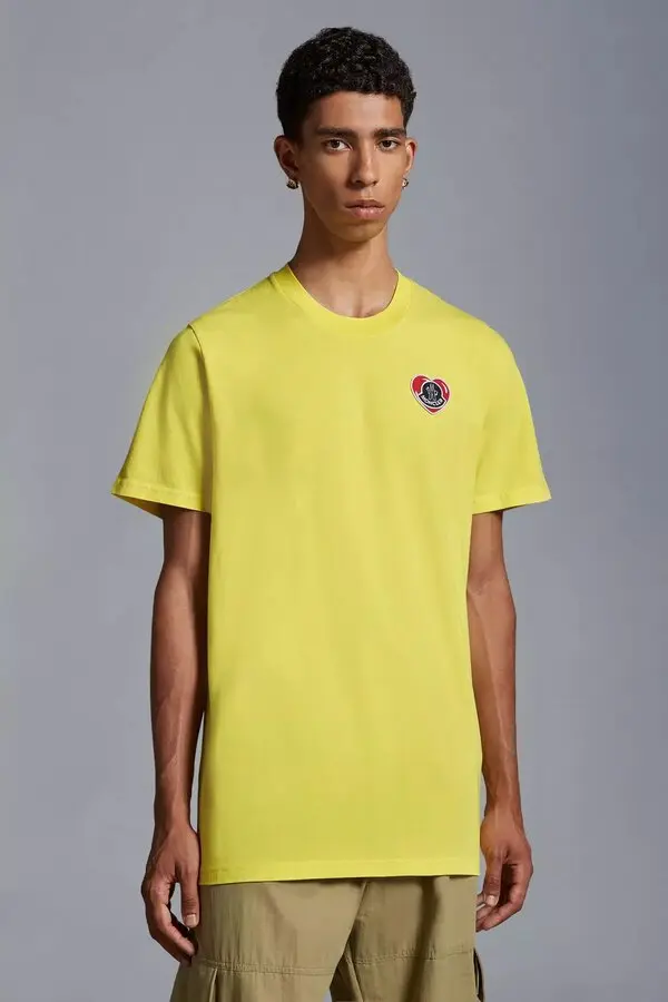 Moncler Logo Patch Crewneck T-shirt