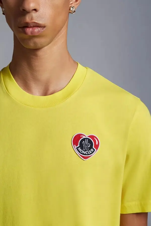 Moncler Logo Patch Crewneck T-shirt