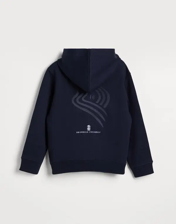 Brunello Cucinelli Double-cloth Full Zip Hoodie