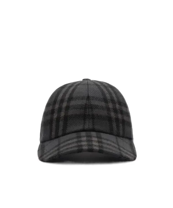 Burberry House Check Wool Baseball Cap