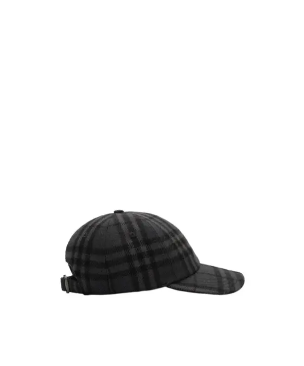 Burberry House Check Wool Baseball Cap