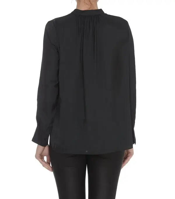 Zadig&Voltaire Gathered V-neck Shirt