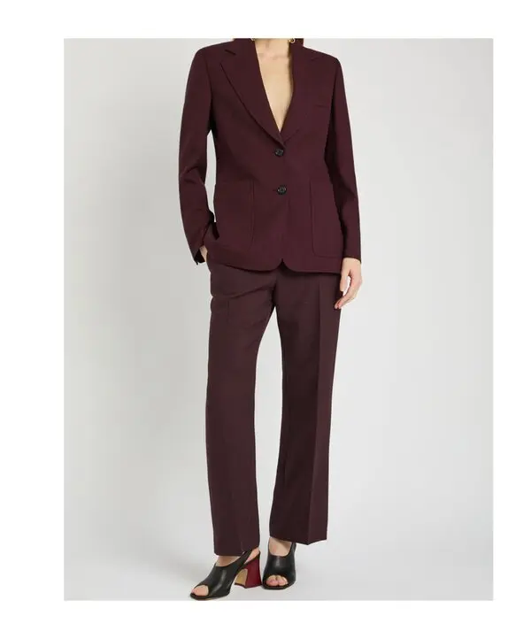 Chloé Single Breased Wool Blazer