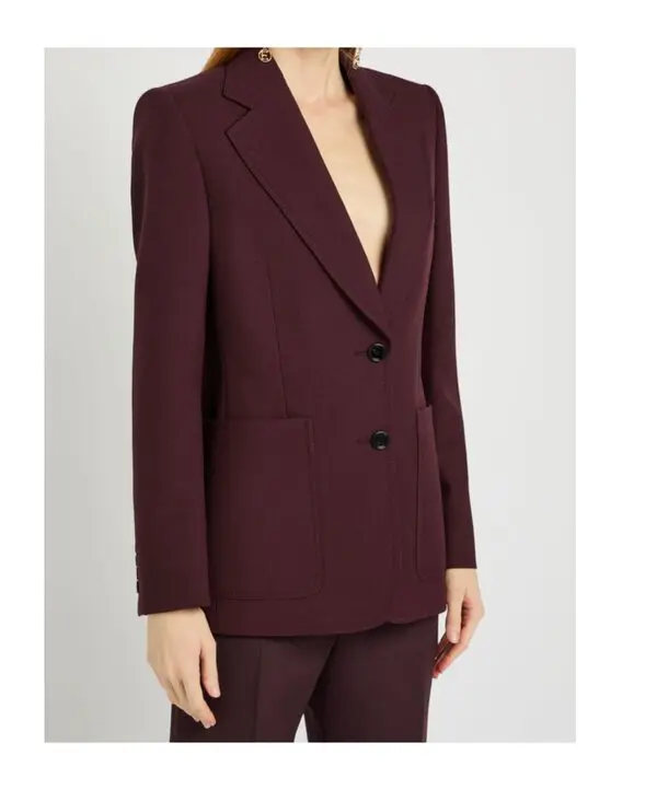 Chloé Single Breased Wool Blazer