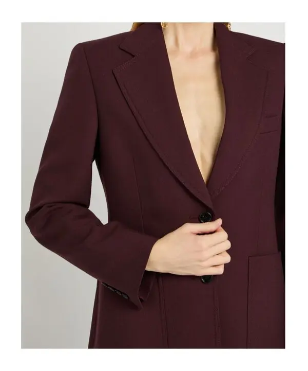 Chloé Single Breased Wool Blazer
