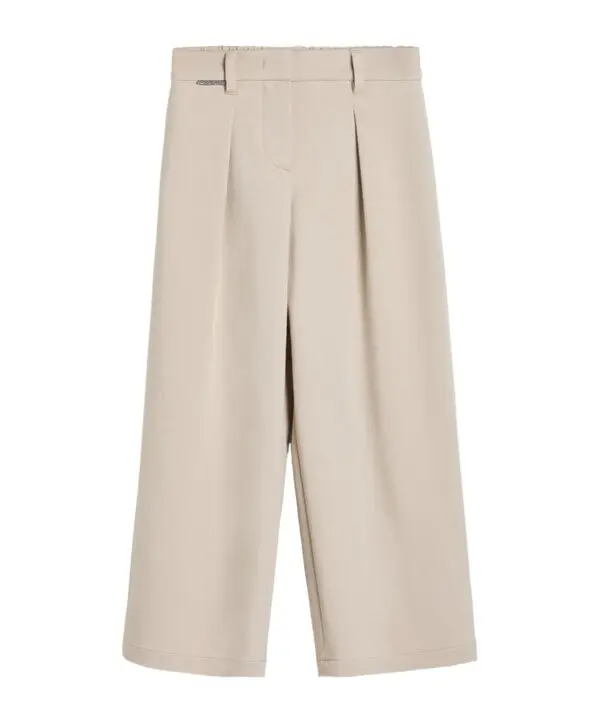 Brunello Cucinelli A-line Pleated Trousers