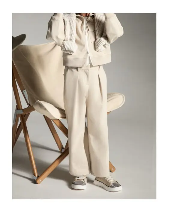 Brunello Cucinelli A-line Pleated Trousers