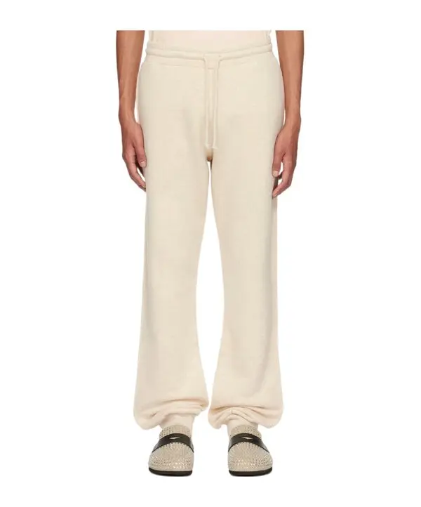 J.W.ANDERSON Slogan-embroidered Cotton Track Pants