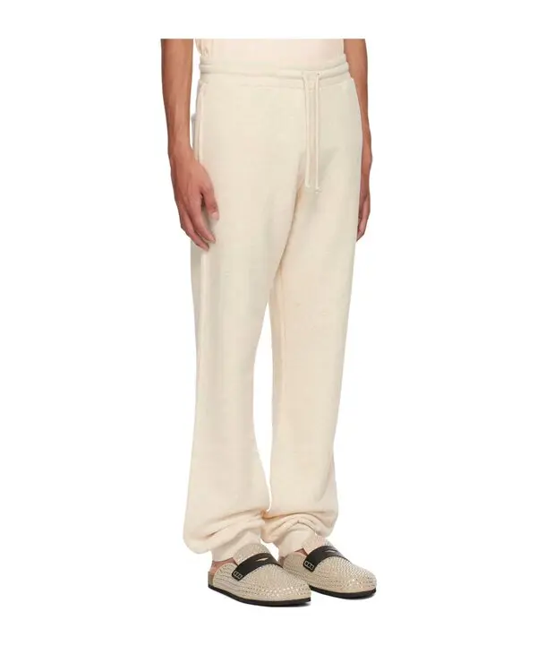 J.W.ANDERSON Slogan-embroidered Cotton Track Pants