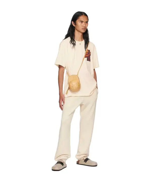 J.W.ANDERSON Slogan-embroidered Cotton Track Pants